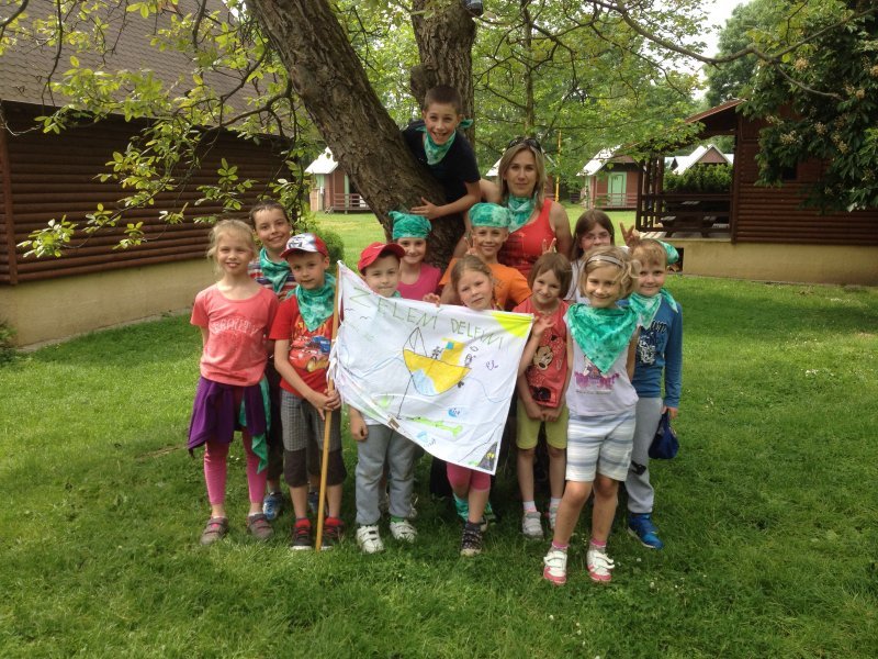 Malí piráti z I.B a III.D na škole v přírodě | Fotogalerie | ZŠ Slovan